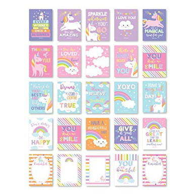 25 Unicorn School Lunch Box Notes For Kids, Inspirational Motivational ...