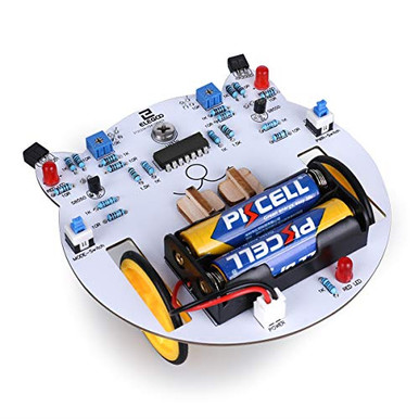 ELEGOO Soldering Robot Car Kit with Obstacle Avoidance and Line ...