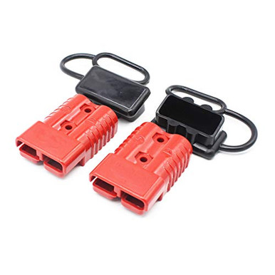 X-Haibei Pair 175 amp 2 Gauge Battery Quick Connector Red,Jumper Cables ...