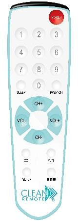 Clean Remote Big Button Universal TV Remote - Warehousesoverstock