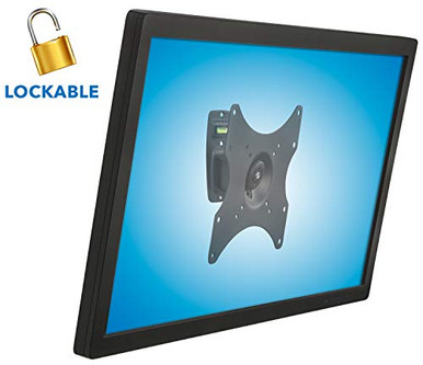Mount-It! Locking TV Wall Mount, Full Motion TV Mount with Anti-Theft Lockable Quick Release ...