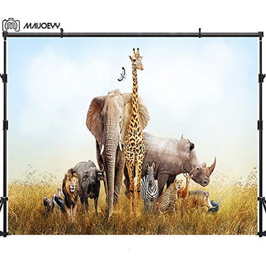 Maijoeyy 7x5ft African Prairie Animal Photography Background Jungle ...