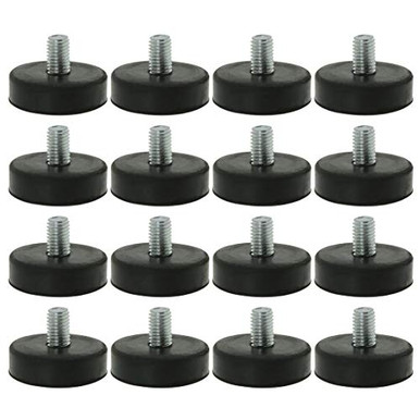 uxcell M10 x 15 x 43mm Leveling Feet Adjustable Leveler Floor Protector ...