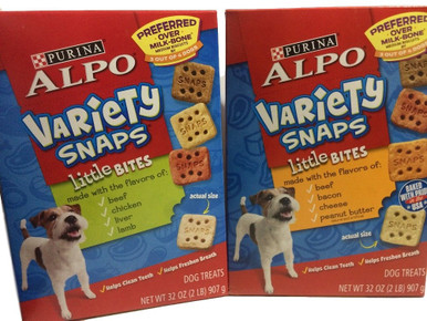 Alpo Variety Snaps Little Bites Beef, Bacon, Cheese, Lamb, Chicken ...
