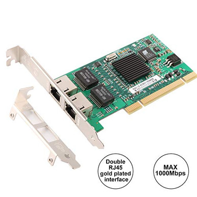 Ubit 82546 PCI Gigabit for Ethernet LAN Network Card 10/100/1000Mbps ...