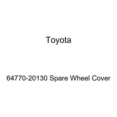 TOYOTA Genuine 64770-20130 Spare Wheel Cover - Warehousesoverstock