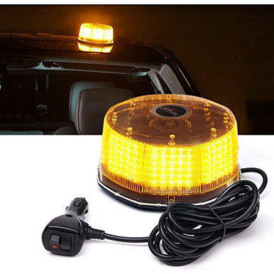 Xprite Sunbeam Series Amber/Yellow Emergency Caution Warning Rotating ...