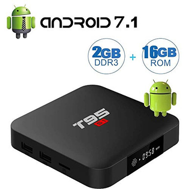 Android TV Boxes Update Version T95 S1 Android 7.1 box with 2GB DDR ...
