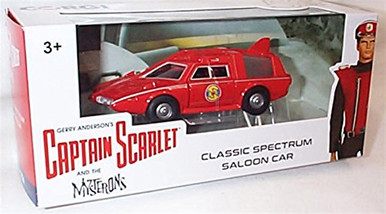corgi Captain Scarlet and The mysterons red Classic Spectrum Saloon car ...