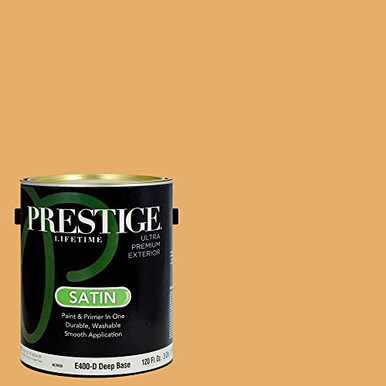 PRESTIGE E400-D-SW6374 Exterior Paint and Primer in One, 1-Gallon ...