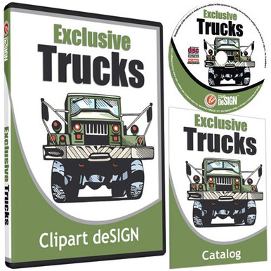 Trucks Clipart-Vinyl Cutter Plotter Clip Art Images-Sign Design Vector ...