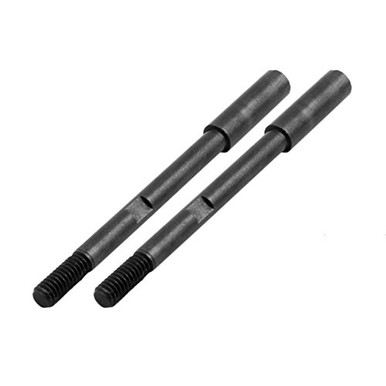 uxcell 2Pcs 4mm x 62mm Black Metal Drive Shaft Rod Bar for RC Boat Ship ...