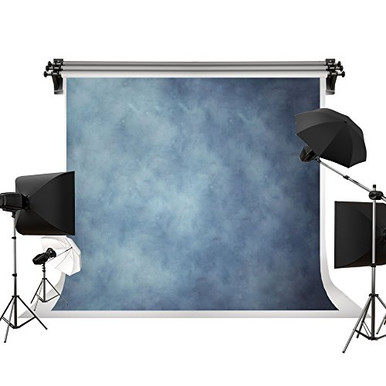 Kate 7x5ft/2.2m(W) x1.5m(H) Blue Background Portrait Photography ...