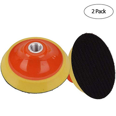 VALIANTOIN 2Pcs 5 Inch Hook and Loop Backing Pad Sanding Pads, 5/8"-11 ...