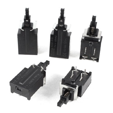 Uxcell Push Button Power Switch (5 Piece) - Warehousesoverstock
