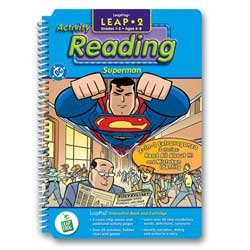 LeapPad: Leap 2 Reading - "Superman" Interactive Book and Cartridge ...