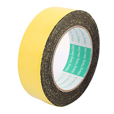 uxcell 35mm x 1mm Single Side Self Adhesive Shockproof Sponge Foam Tape ...
