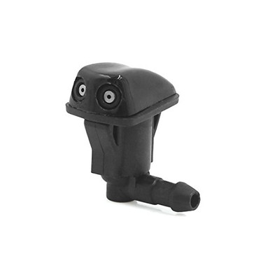 uxcell a16071400ux0221 2 Pcs Black Plastic Dual Hole Windshield Window ...