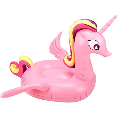 HeySplash Giant Inflatable Swimming Pool Float Phoenix Ride On Pool ...