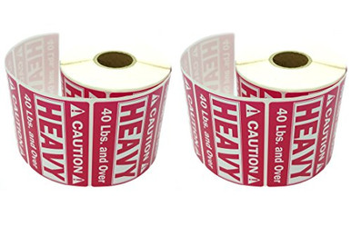 Heavy Pink Fragile Stickers Heavy Sticker Self Adhesive Handle with ...