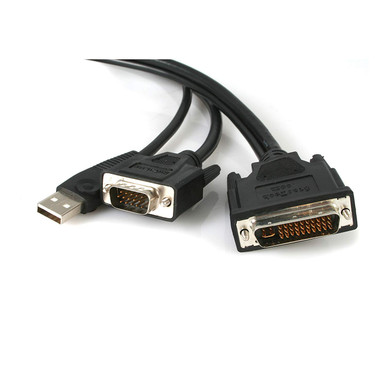 StarTech.com M1 to VGA Projector Cable with USB - 6 ft - M1 Male to VGA ...