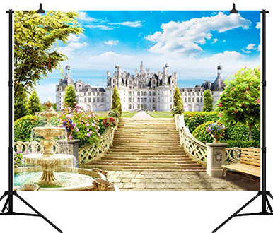 CapiSco 7X5FT Castle Stairs Backdrop Vinyl Photography Studio ...