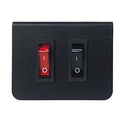 Abrams Taurus Premium 12V Switch Box Panel - (1) ON/OFF Rocker Switch ...