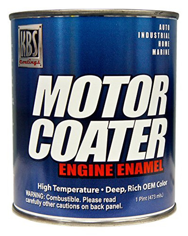 KBS Coatings 60316 Race Hemi Orange Motor Coater Engine Paint - 1 Pint ...