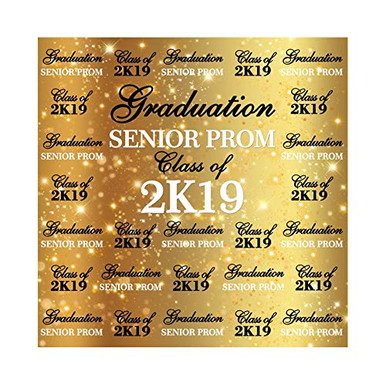 CSFOTO 5x5ft 2019 Graduation Backdrop Senior Prom Photography ...