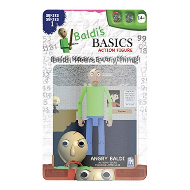Baldi's Basics 5" Action Figure (Angry Baldi) - Warehousesoverstock
