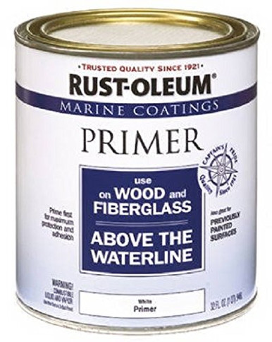 Rust-Oleum 207014 Marine Wood and Fiberglass Primer 1-Quart ...
