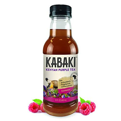 Kabaki Kenyan Purple Tea with Raspberry 16 fl oz 6-Pack ...