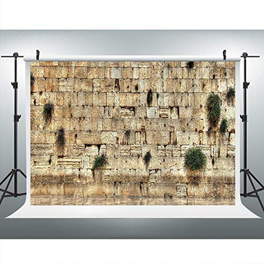Western Wall Jerusalem City Photography Backdrop for Pictures, 9x6FT ...