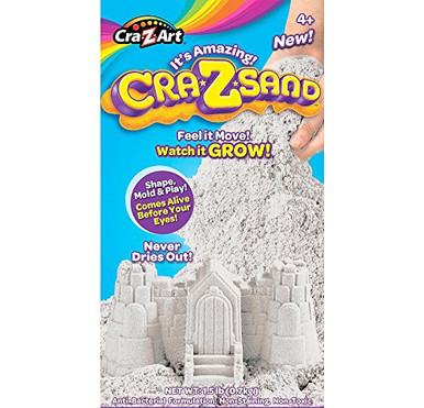 It's Amazing Cra-Z-Sand - 1.5 lb Box of Sandtastic Sand, White by ...