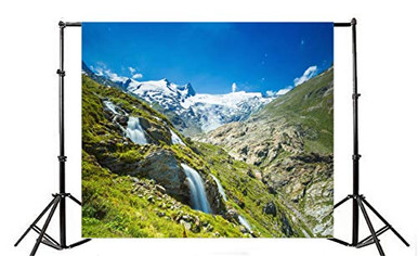 Leyiyi Outdoors Mountain Scenery Backdrop 7x5ft Photography Backdrop ...
