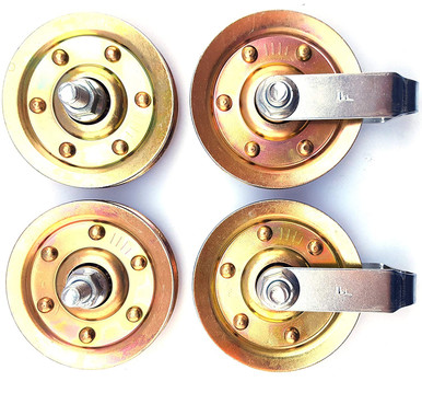 Heavy Duty 3 inch Pulley - 3/8 inch bore - 200 Pound Load Rating ...
