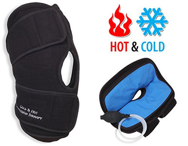 NatraCure Hot/Cold & Air Compression Knee Brace Support - (6022 CAT ...