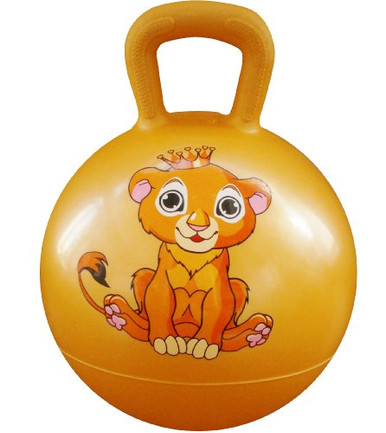AppleRound Space Hopper Ball with Air Pump: 15in/38cm Diameter for Ages ...