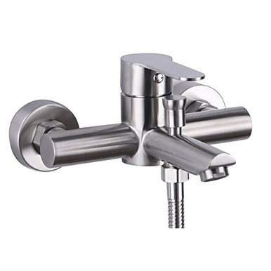 Ciencia SUS 304 Stainless Steel Bathroom Shower Tub Faucet Wall-Mounted ...