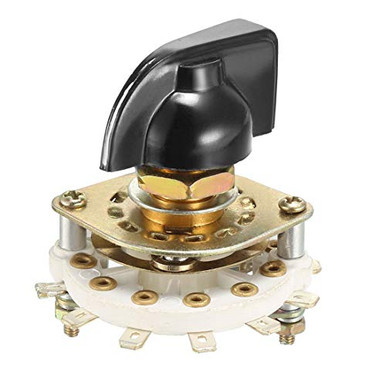 uxcell 1P6T 1 Pole 6 Position 1 Deck Band Channel Rotary Switch ...