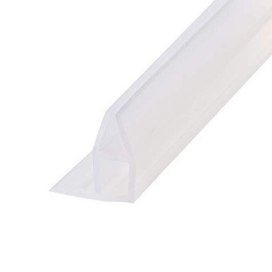 uxcell Frameless Glass Shower Door Sweep - Door Corner Side Seal Strip ...