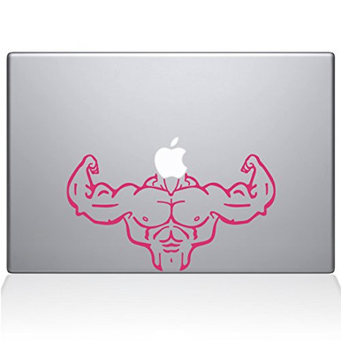 The Decal Guru Body Builder Decal Vinyl Sticker, 13" MacBook Pro (2015 ...