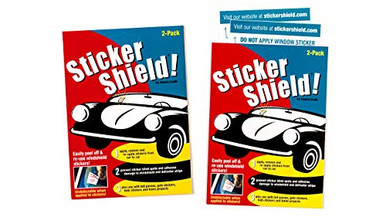 Sticker Shield - Windshield Sticker Applicator for Easy Application ...
