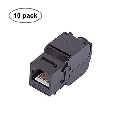 CAT6 RJ45 Keystone Jack [UL Listed] Unshielded Tool-less Keystone Punch ...