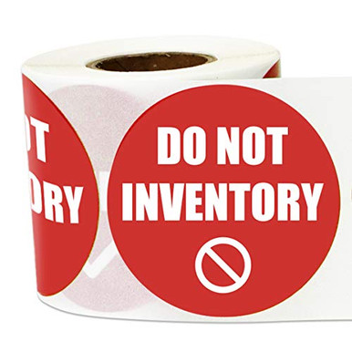 3 Rolls - Quality Control: Do Not Inventory Label for QC, Testing ...