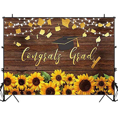Allenjoy 8x6ft Soft Durable Graduation Party Backdrop Class of 2019 ...