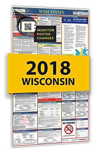 2018 Wisconsin All In One Labor Law Posters for Workplace Compliance ...