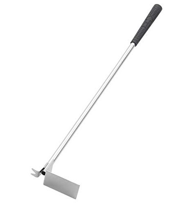 POLIGO Stainless Steel Charcoal Ash Rake with Rake Lifter - 24.6" BBQ ...
