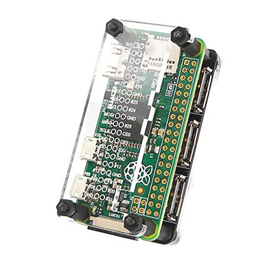MakerSpot Raspberry Pi Zero W Protector for 4-Port Stackable USB Hub ...