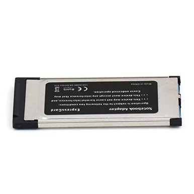 2 Port USB 3.0 to Express Card ExpressCard 34mm Adapter Hidden for ...